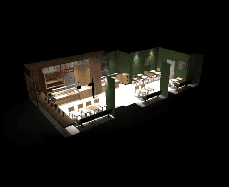 DIALux 3D modely | Tesla Lighting